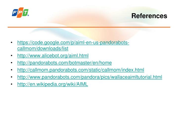 PPT - AIML 2.0 Artificial Intelligence Markup Language PowerPoint ... PPT - AIML 2.0 Artificial Intelligence Markup Language PowerPoint ...
