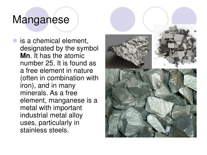 Ppt Manganese Powerpoint Presentation Id 4134407