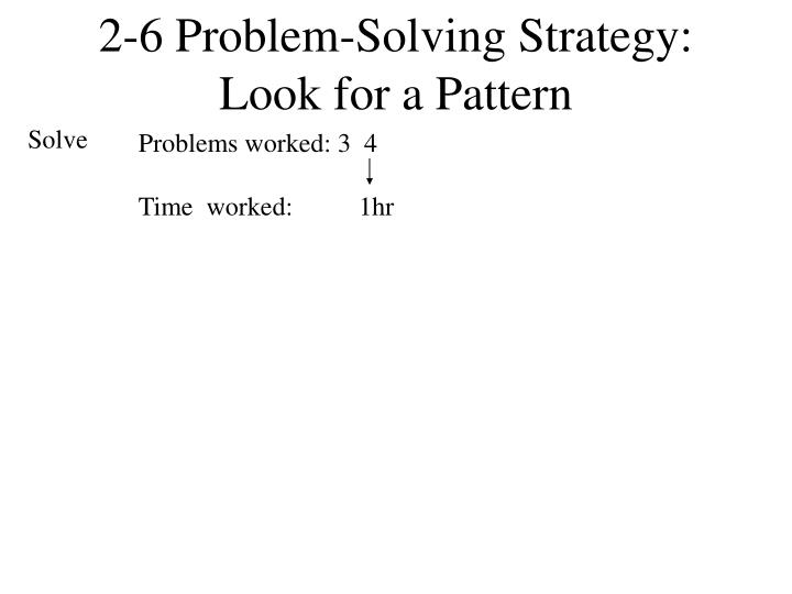 PPT - Problem-Solving Strategy: Look for a pattern PowerPoint ...