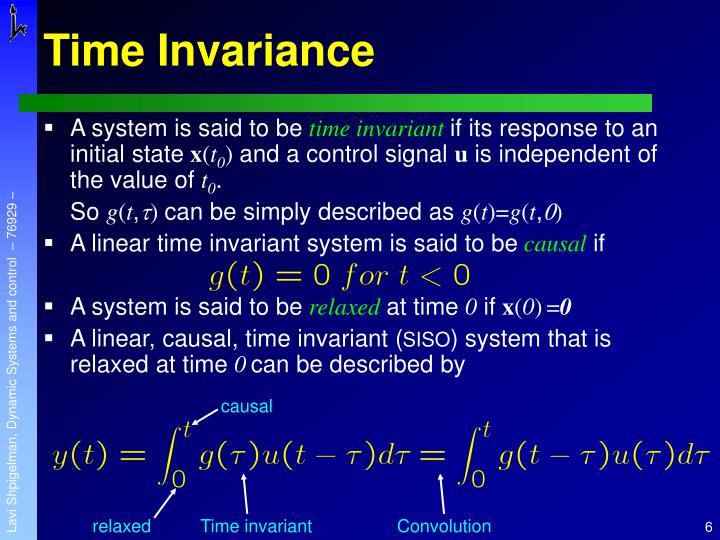 Ppt Linear Time Invariant Systems Powerpoint Presentation Id 4225665