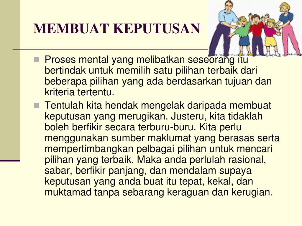 PPT KEMAHIRAN MEMBUAT KEPUTUSAN PENYELESAIAN MASALAH PowerPoint 0 | Hot ... PPT KEMAHIRAN MEMBUAT KEPUTUSAN PENYELESAIAN MASALAH PowerPoint 0 | Hot ...