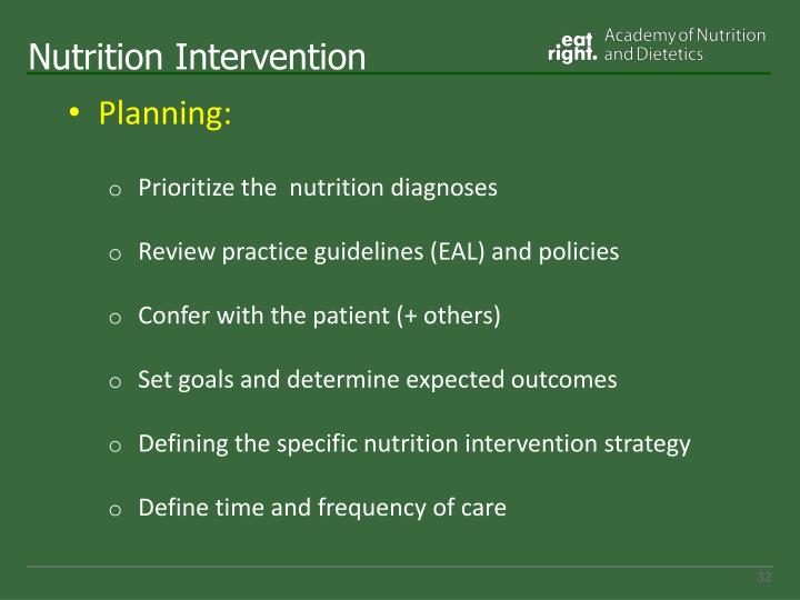 Ppt Nutrition Care Process Terminology Powerpoint Presentation Id