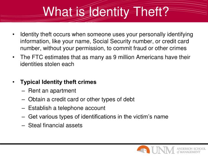 PPT - Protecting Your Identity PowerPoint Presentation - ID:4613258 PPT - Protecting Your Identity PowerPoint Presentation - ID:4613258