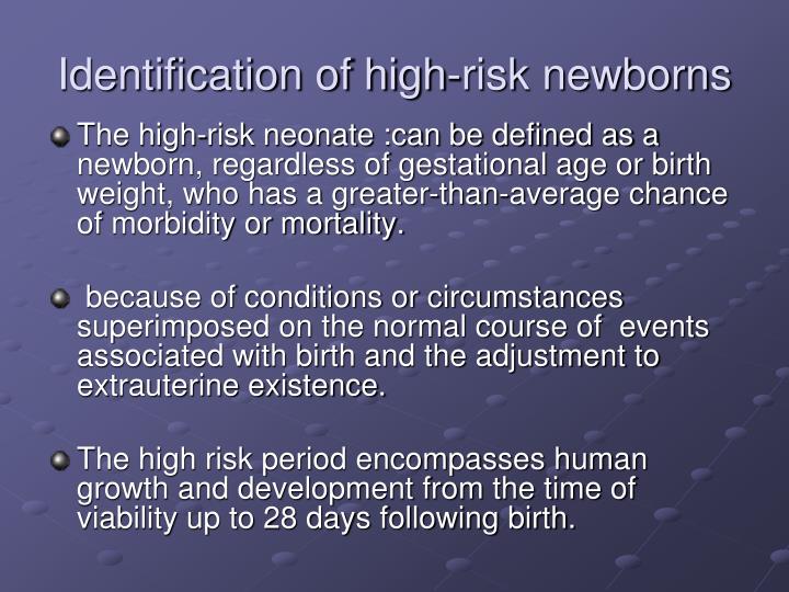 Ppt High Risk Newborn Powerpoint Presentation Id 5169688