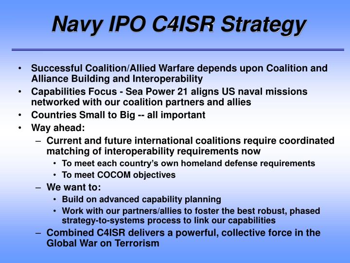 PPT - Command, Control, Communication and Computer Intelligence ...
