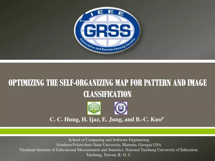 Ppt Optimizing The Self Organizing Map For Pattern And Image Classification Powerpoint