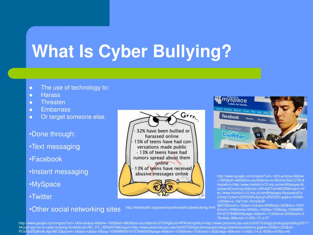 PPT - Protecting Our Youth: Understanding and Combating Cyber Bullying ...