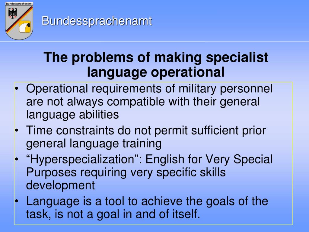 PPT - Dugald Sturges, Federal Office of Languages, Hürth, Germany ...