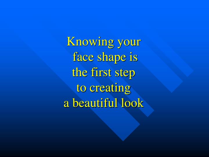PPT - Face Shapes PowerPoint Presentation - ID:3608634