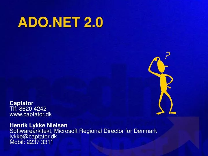 PPT - ADO.NET 2.0 PowerPoint Presentation, free download - ID:3609225