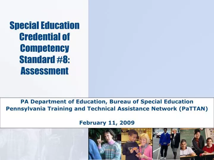 PPT - Special Education Credential of Competency Standard #8 ...