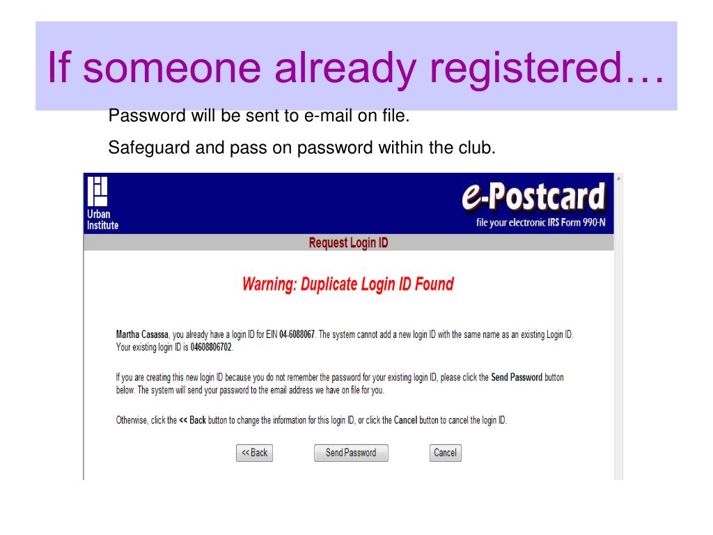 PPT - Welcome to IRS & e-990 filing We’re here to help you! PowerPoint ...
