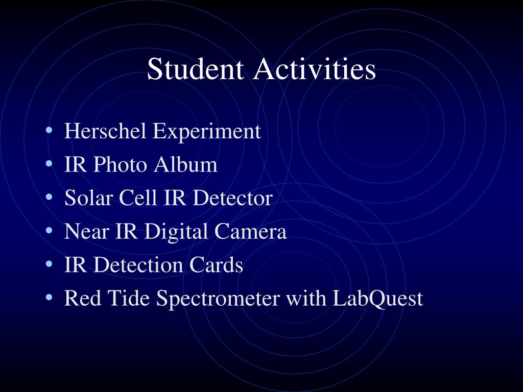 PPT - Infrared Astronomy and Activities Dan Burns Los Gatos High School ...
