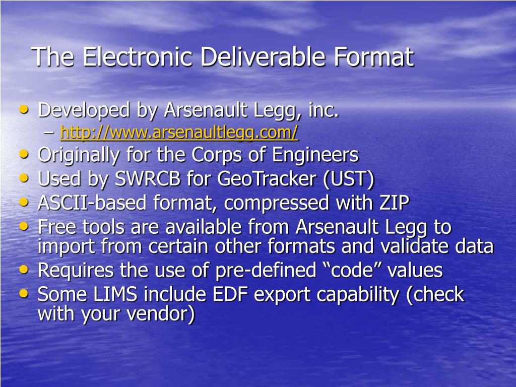 PPT - California Integrated Water Quality System (CIWQS) and Electronic ...