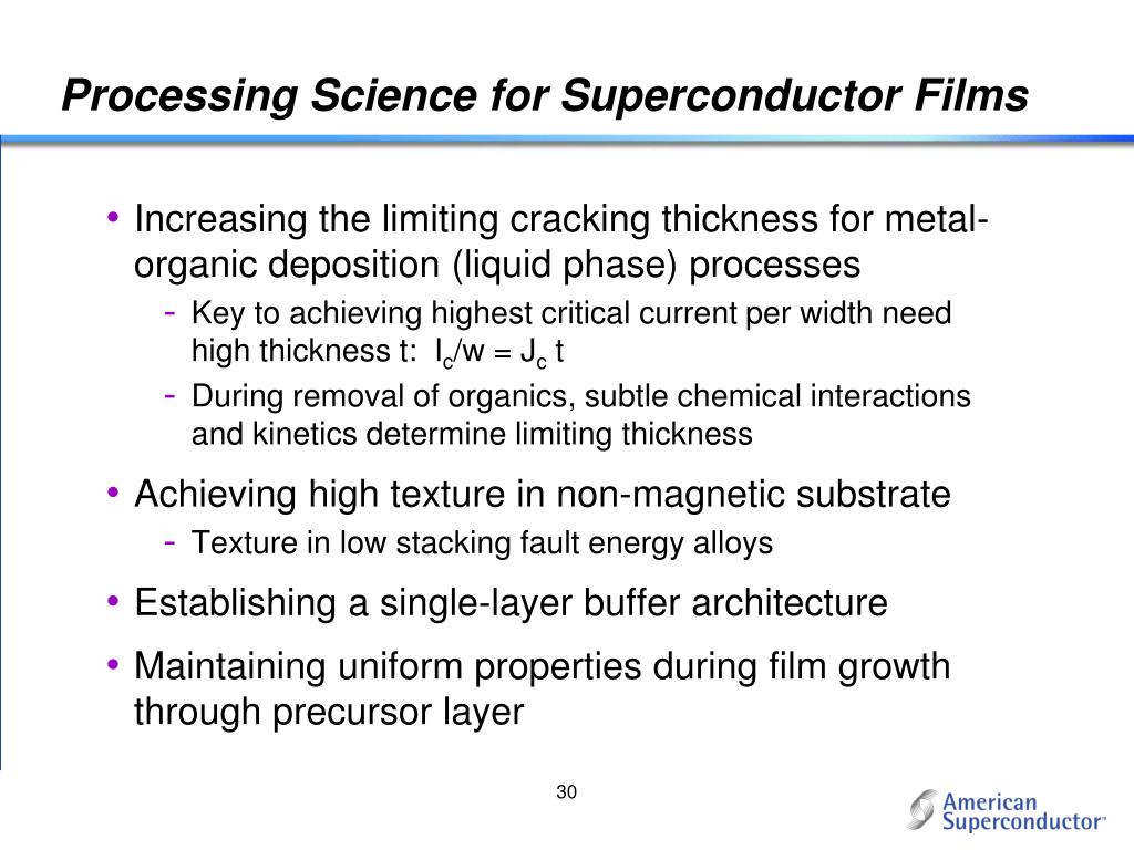 PPT - Science for a Superconductor Power Grid A. P. Malozemoff American ...