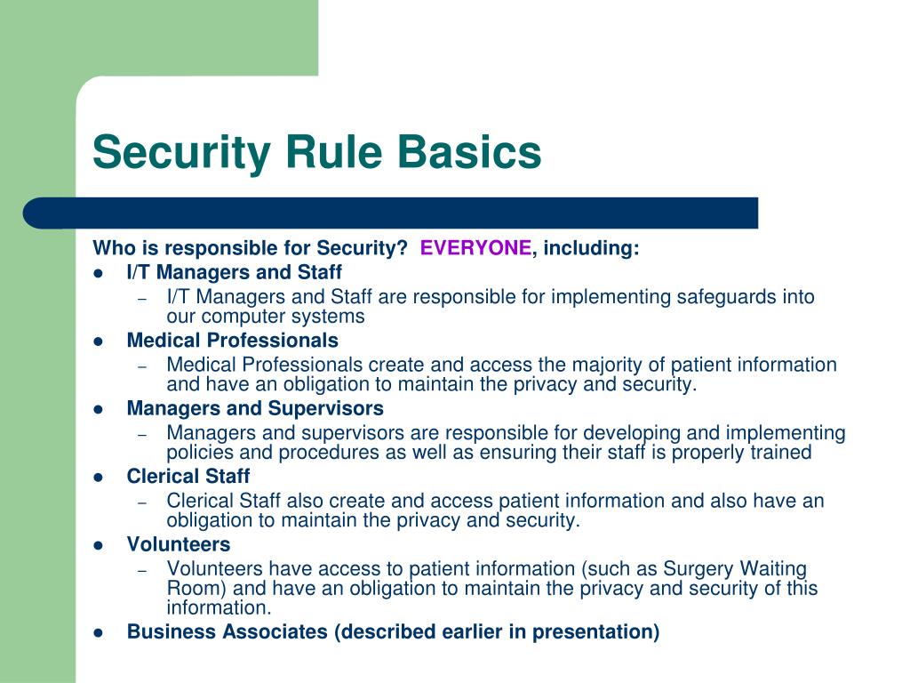 PPT HIPAA Security PowerPoint Presentation Free Download ID 3623642