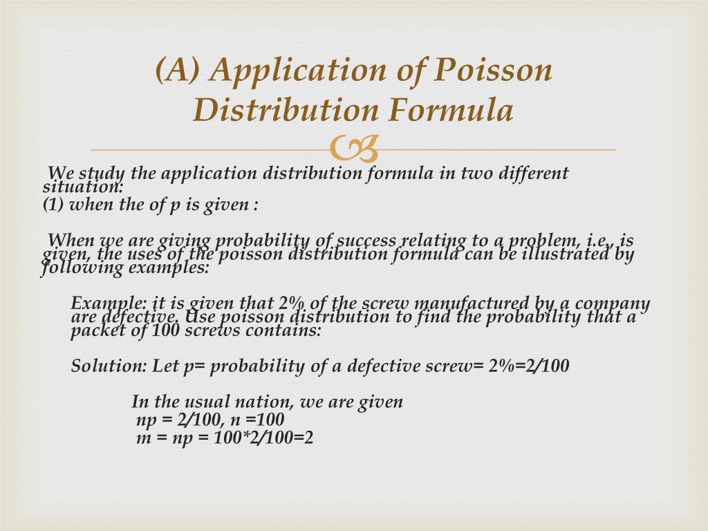 PPT - POISSON DISTRIBUTION PowerPoint Presentation, free download - ID ... PPT - POISSON DISTRIBUTION PowerPoint Presentation, free download - ID ...