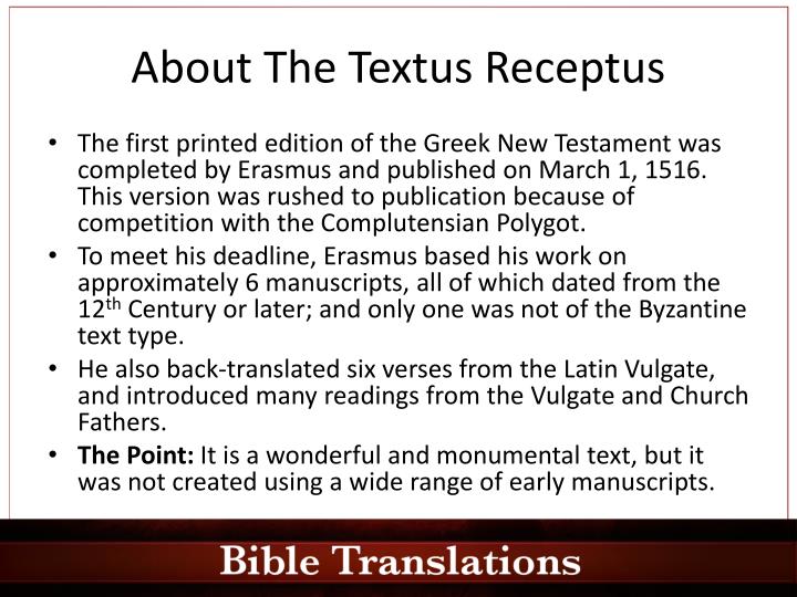 PPT - Bible Translations PowerPoint Presentation - ID:3623989