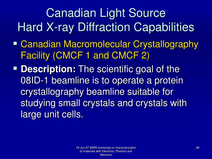 PPT - X-ray Diffraction Techniques for Materials Characterization ...