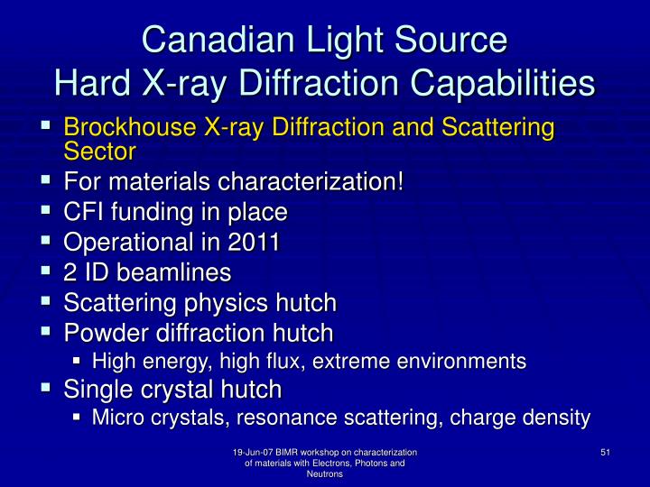 PPT - X-ray Diffraction Techniques for Materials Characterization ...