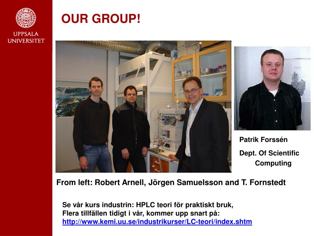 PPT - PhD Students: Robert Arnell Jörgen Samuelsson Group Leader ...
