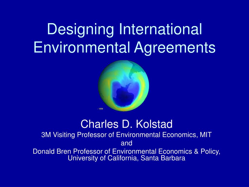 PPT - Designing International Environmental Agreements PowerPoint ...