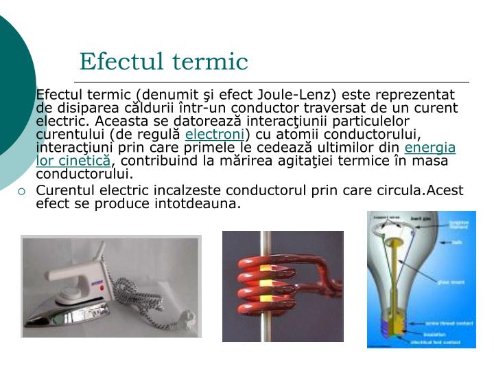 PPT - Curentul electric.Efectele curentului electric Aparate pentru masurarea curentului ...