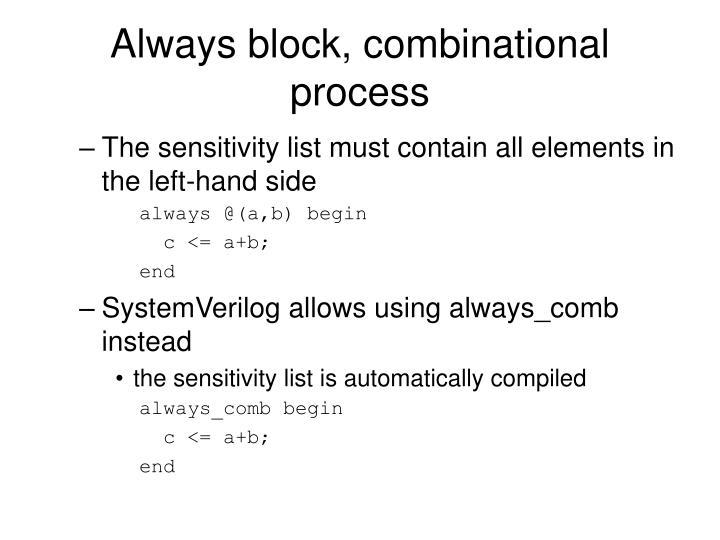 PPT - SystemVerilog basics PowerPoint Presentation - ID:3629780