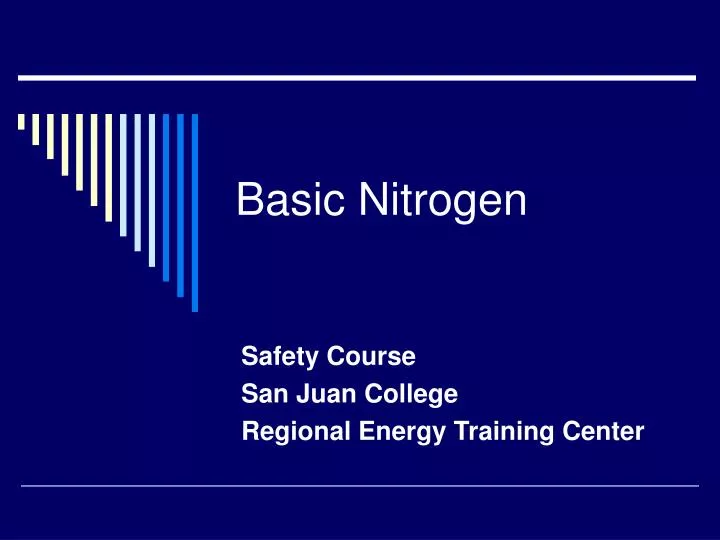 PPT - Basic Nitrogen PowerPoint Presentation, free download - ID:3630422
