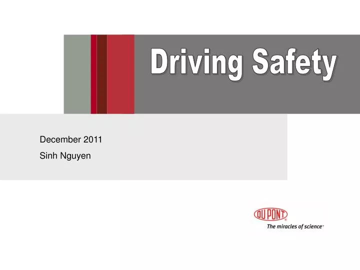 PPT - Driving Safety PowerPoint Presentation, free download - ID:3630791