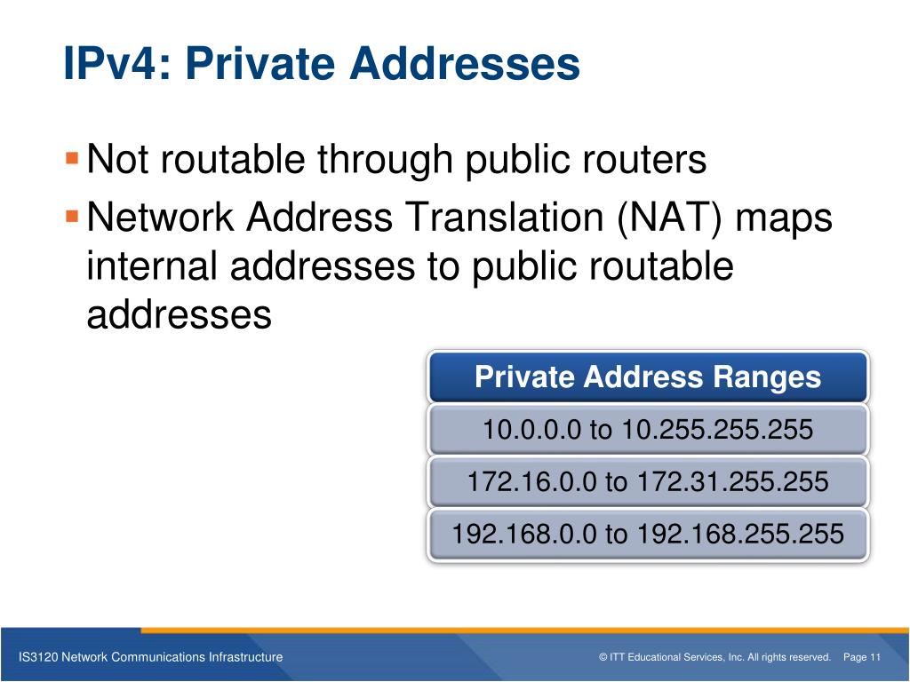 Ppt Is3120 Network Communications Infrastructure Unit 4 Powerpoint