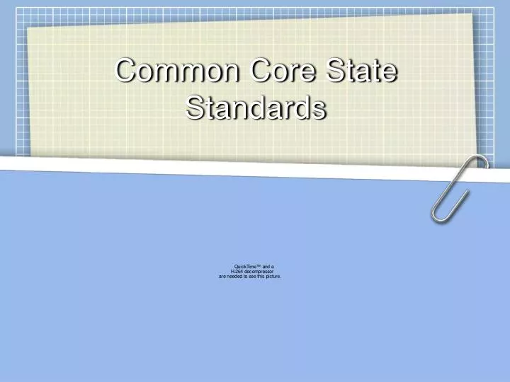 PPT - Common Core State Standards PowerPoint Presentation, free ...