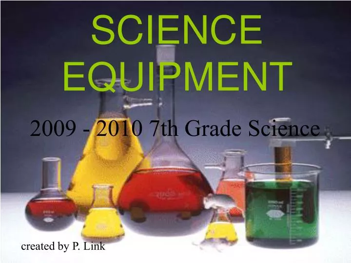 PPT - SCIENCE EQUIPMENT PowerPoint Presentation, free download - ID:3632416