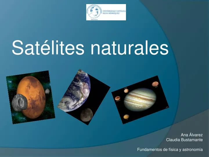 PPT - Satélites naturales PowerPoint Presentation, free download - ID ...
