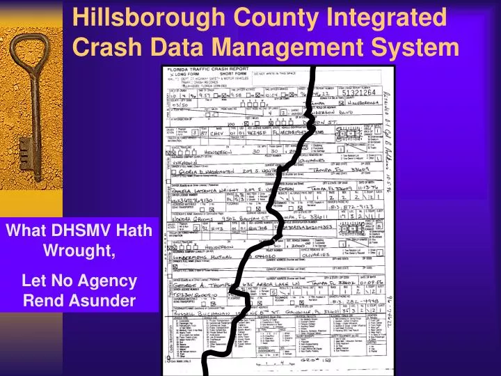 PPT - Hillsborough County Integrated Crash Data Management System ...