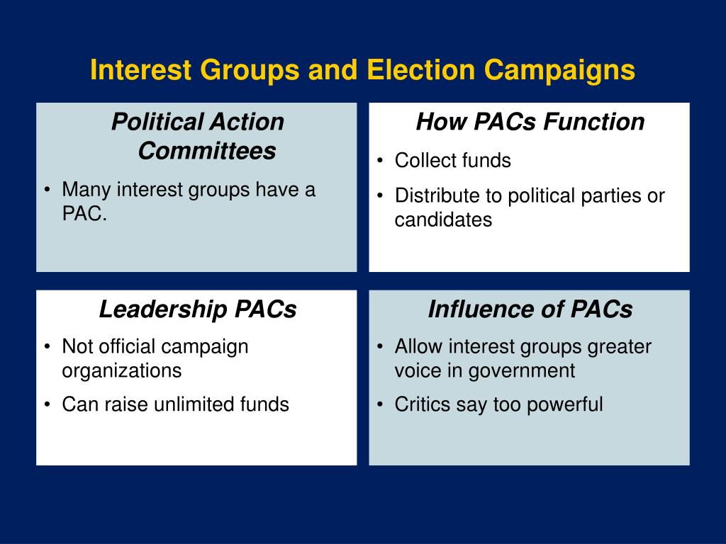 PPT - Section 1: Election Campaigns Section 2: Campaign Funding and ...