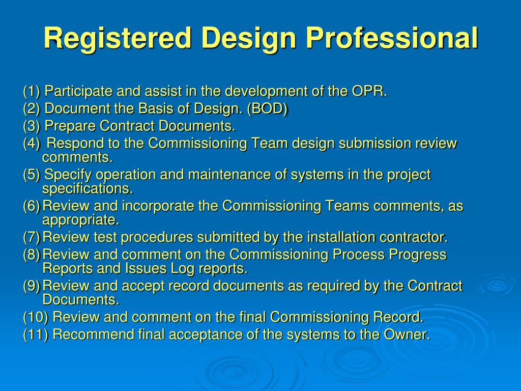 PPT - Commissioning of Fire Protection and Life Safety Systems ...
