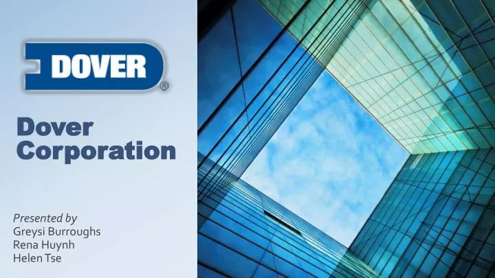 PPT - Dover Corporation PowerPoint Presentation, free download - ID:3636737