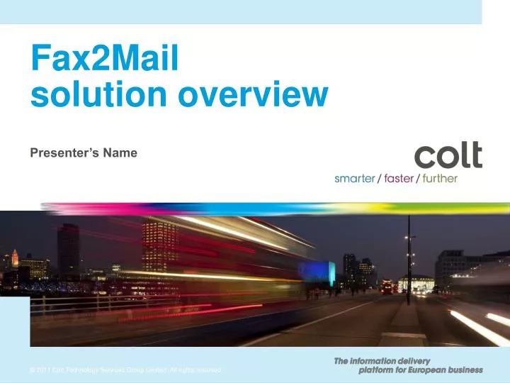 PPT - Fax2Mail solution overview PowerPoint Presentation, free download ...