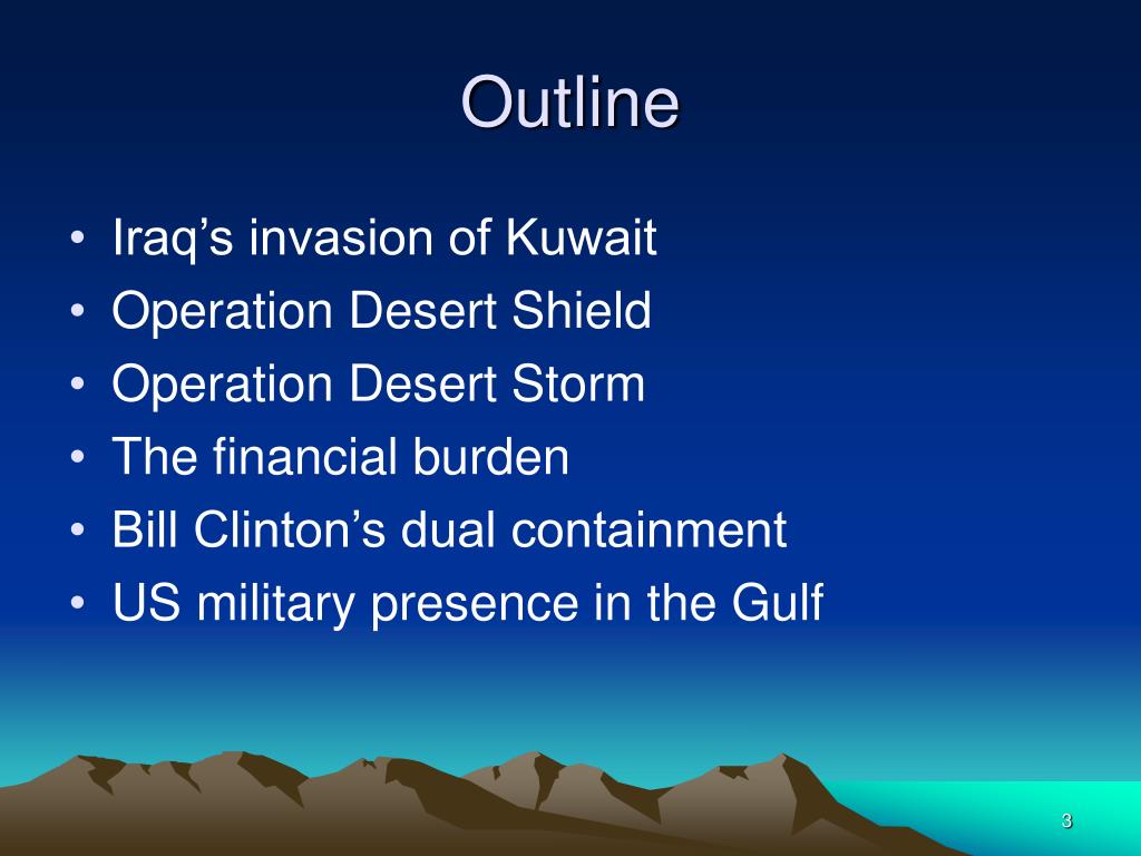 PPT - Gulf at War Part Two The Gulf War 1990-1991 and Beyond PowerPoint ...
