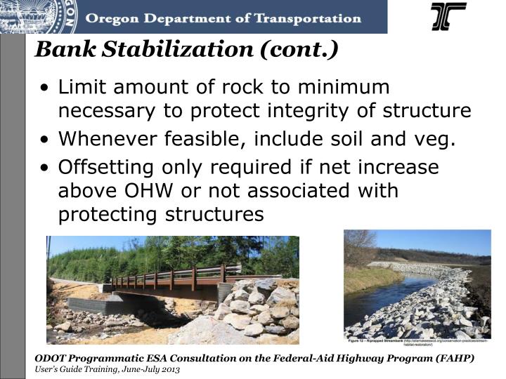 PPT - Bank Stabilization PowerPoint Presentation - ID:3640455