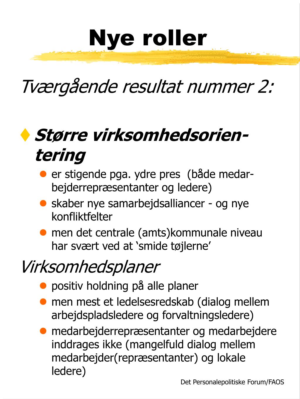 PPT - Nye roller PowerPoint Presentation, free download - ID:3641475
