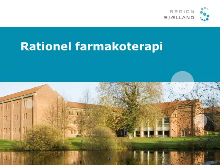 PPT - Rationel farmakoterapi PowerPoint Presentation, free download ...