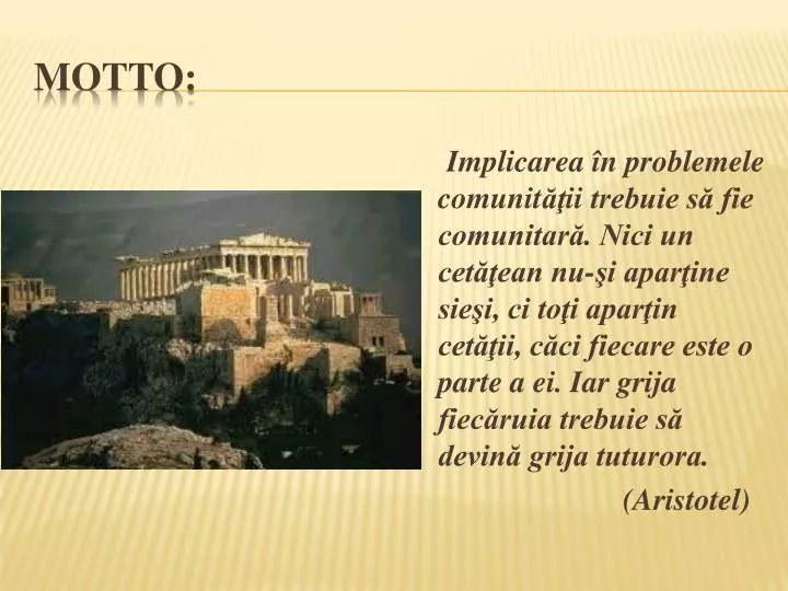 PPT - Motto: PowerPoint Presentation, free download - ID:3643363