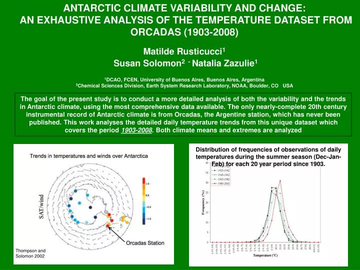 PPT - Thompson and Solomon 2002 PowerPoint Presentation, free download ...