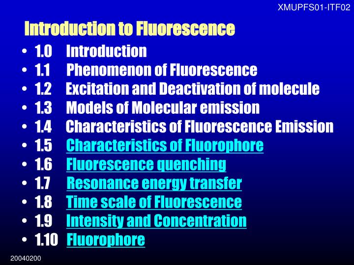 PPT - Principles of Fluorescence Spectroscopy PowerPoint Presentation ...