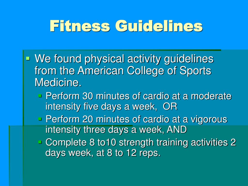 PPT - Anatomy, Physiology, & My Fitness Plan PowerPoint Presentation ...