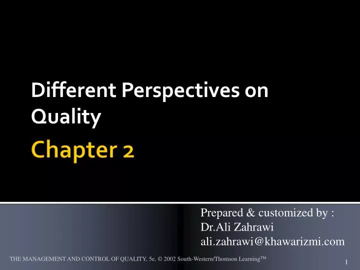 PPT - Chapter 2 PowerPoint Presentation, free download - ID:3646948