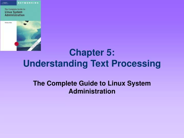 PPT - Chapter 5: Understanding Text Processing PowerPoint Presentation ...