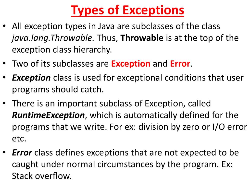 Ppt Classes And Objects Packages And Interfaces Multi Threading And Exception Handling Powerpoint